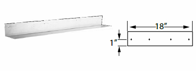 DuraVent 6 Inch DuraTech Support Box Rails