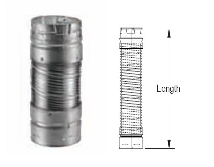 Chimney Pipe / Venting Pipe :: Gas Piping :: 3 inch :: DuraVent Type B ...