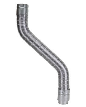 DuraVent 3 Inch DuraConnect I 2'-3 Foot Expandable Flex Connector