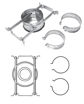 Chimney Pipe / Venting Pipe :: Gas Piping :: 5 inch :: DuraVent Type B ...